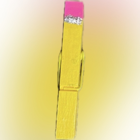 Handmade | Accessories | New Pc Set Painted Pencil Clip Activity Magnet ...